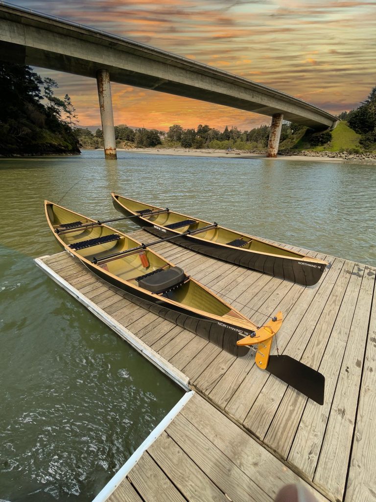 Thinking out of the box at Catch-a-Canoe Mendocino CA